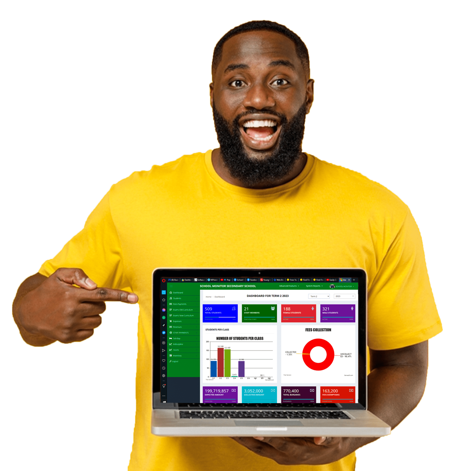 School Monitor Uganda - Digitize your school